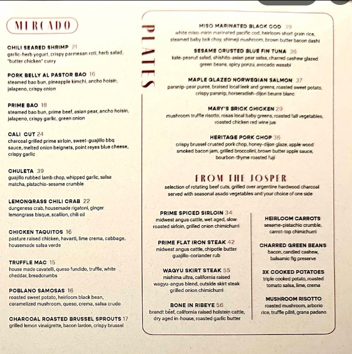 Saizon Menu - Modern California Cuisine & Prices(Details) | Fresno, CA