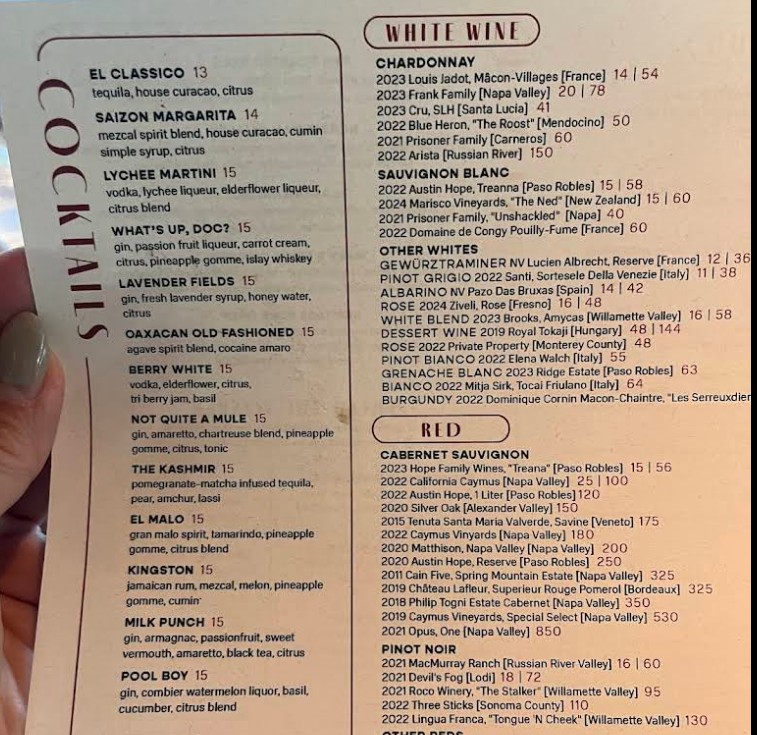 Saizon Menu - Modern California Cuisine & Prices(Details) | Fresno, CA